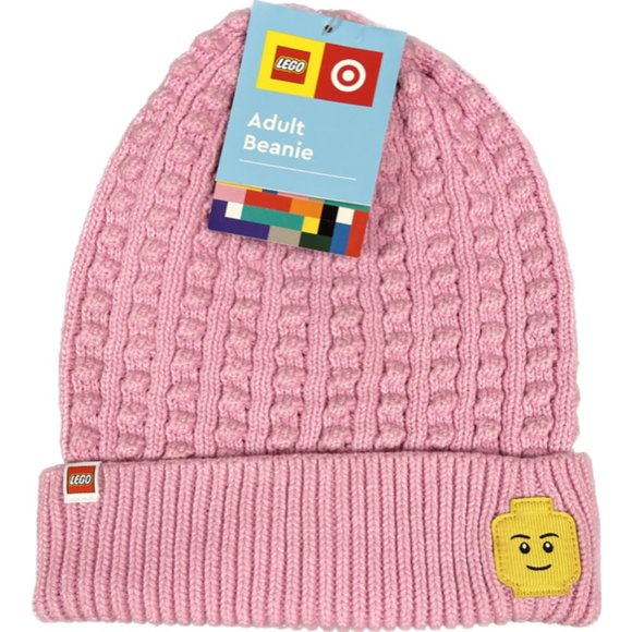 Lego | Accessories | Adult Lego Minifigure Patch Beanie Hat Lego ...